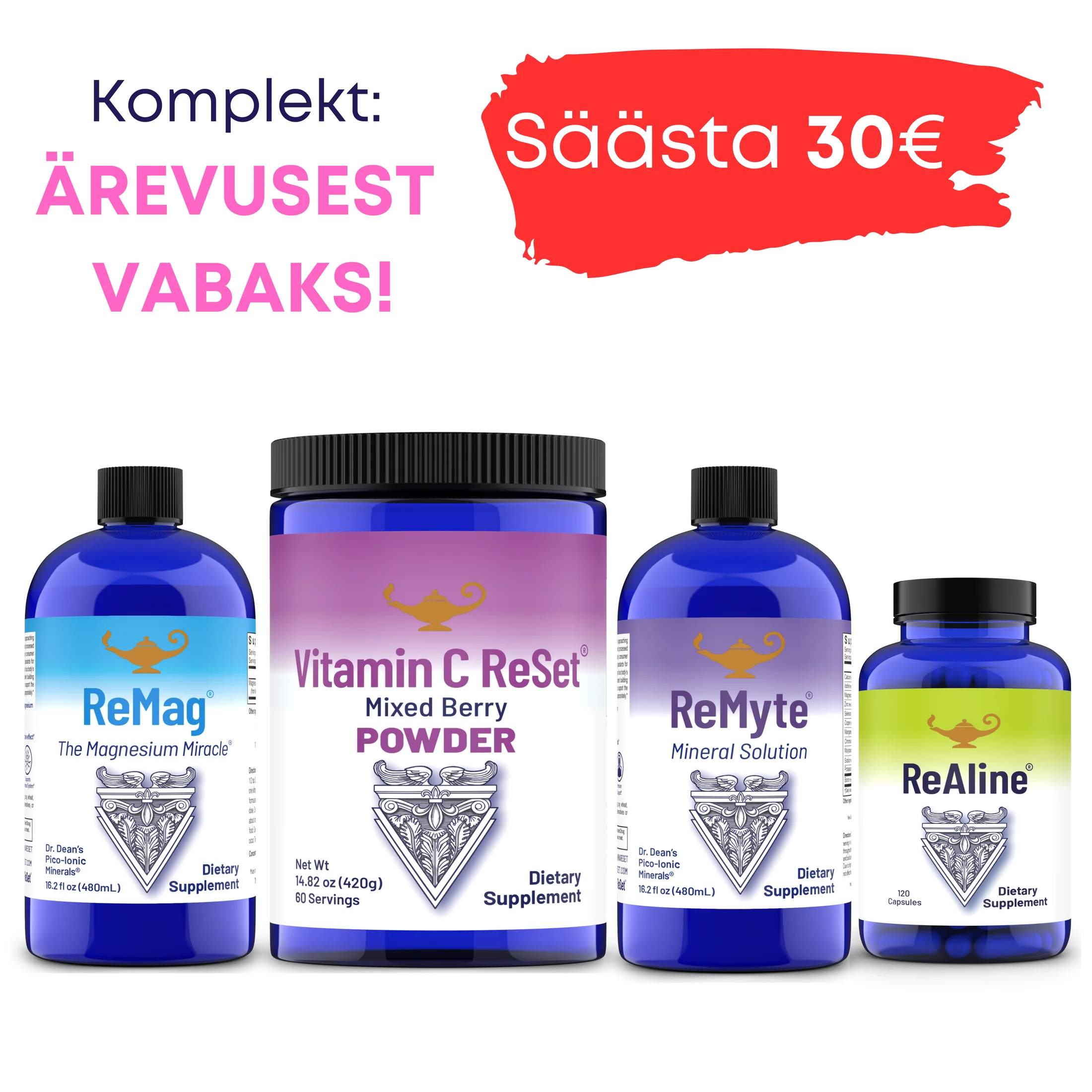 Komplekt: ÄREVUSEST VABAKS - Katrin Lucas